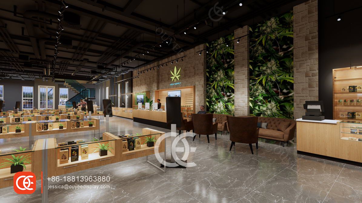 Smoke Shop Interior Design Dispensary Retail Displays