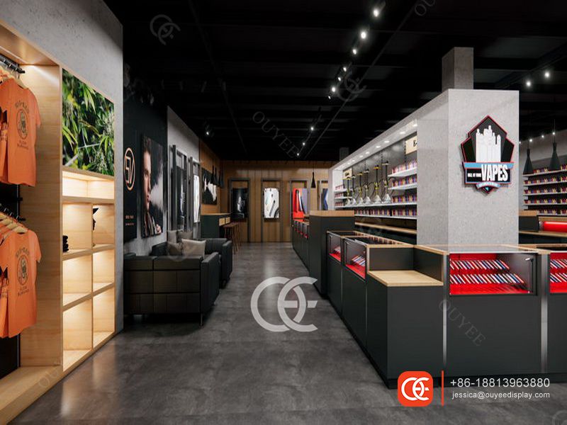 Dispensary Display And Design Tobacco Store Fixtures