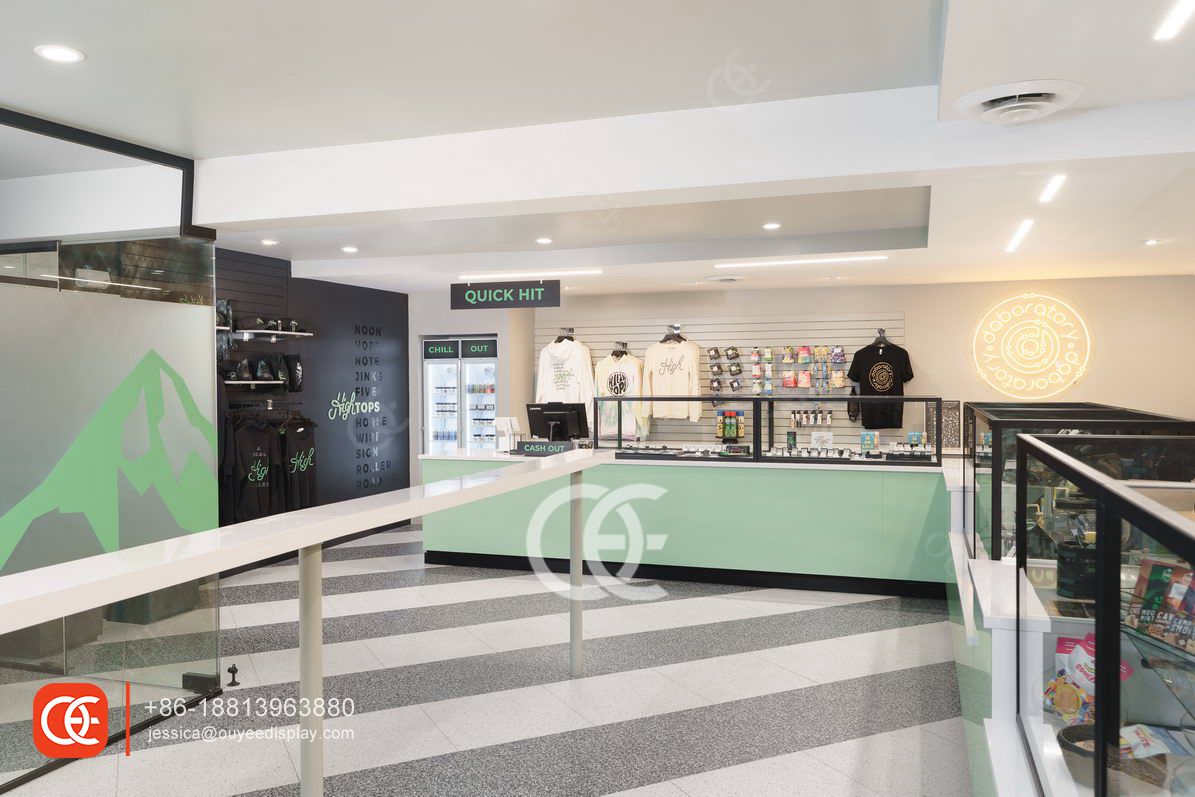 Retail Display Counters Smoke Shop Designs Glass Display Case