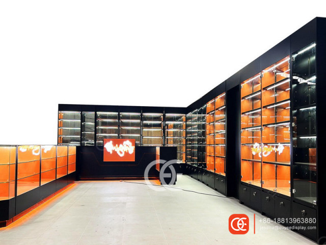 Cigarette Stand Smoke Shop Showcase Retail Display Shelf