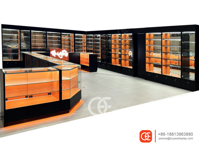 Cigarette Stand Smoke Shop Showcase Retail Display Shelf