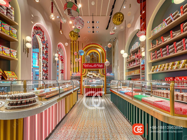 Snack Displays Sweet Shop Interior Design Chocolate Glass Counter