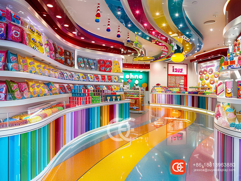 Bulk Candy Display Chocolate Display Chocolate Display Rack