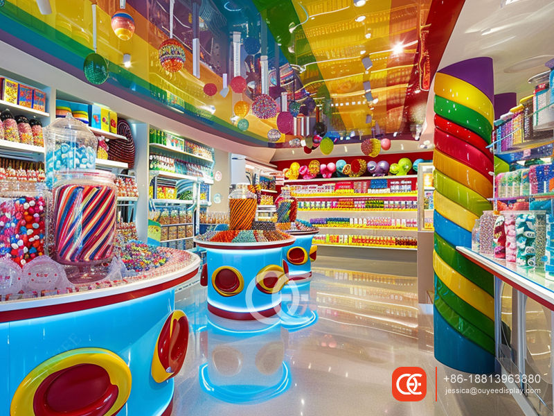 Candy Shelving Displays Modern Sweet Shop Interior Design Sweet Shop ...