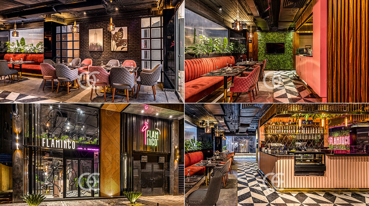 Coffee Shop Interior Design Layout Display Counters Bubble Tea Shop Design