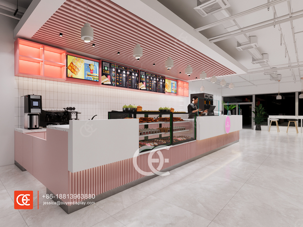 Cake And Coffee Shop Design Cafe Service Counter Coffee Shop Counter