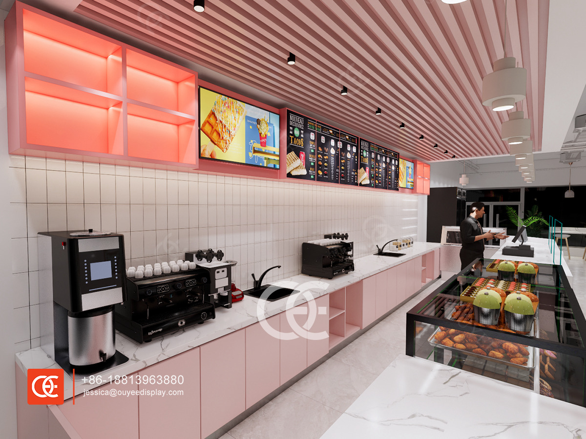 Cake And Coffee Shop Design Cafe Service Counter Coffee Shop Counter