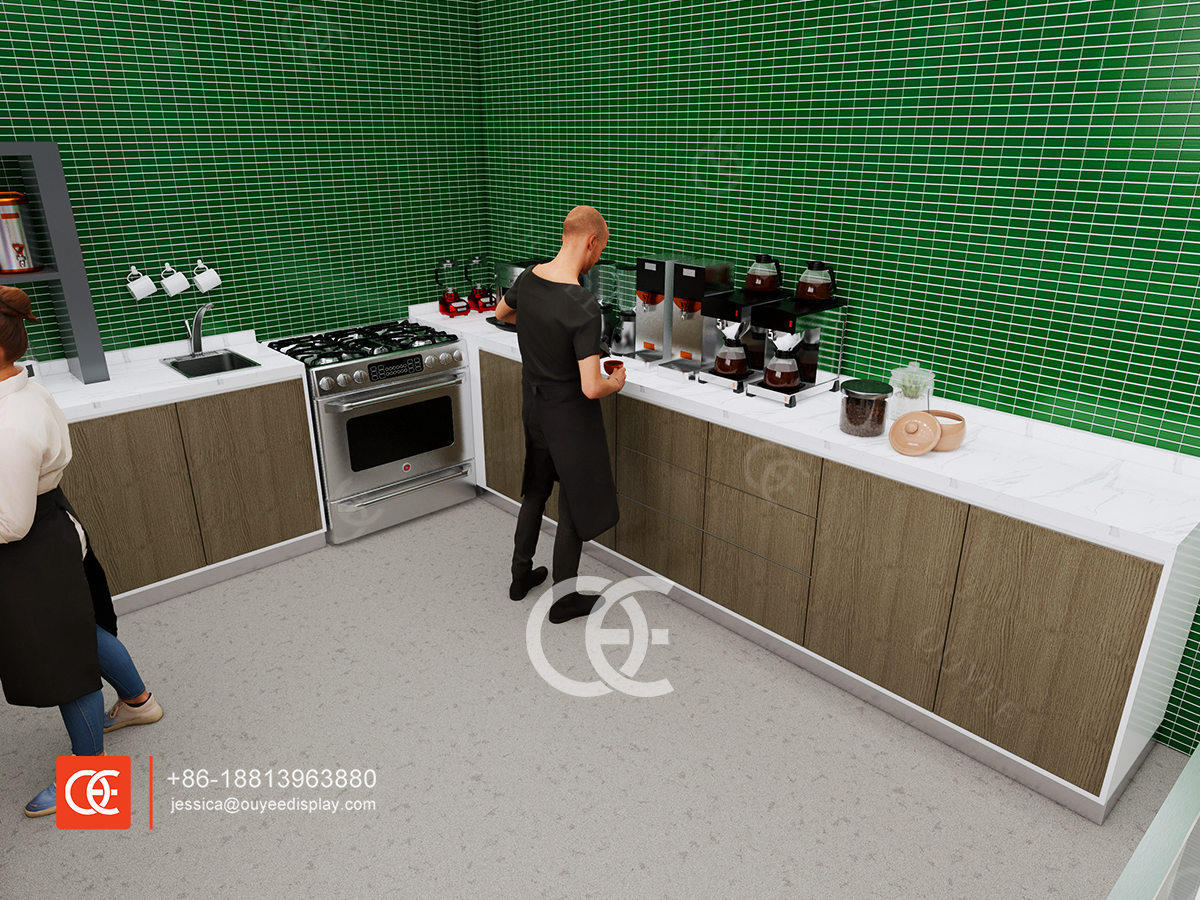 Coffee Shop Kiosk Design Cafe Cash Counter Design Milk Tea Shop