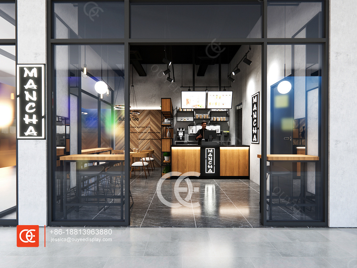Interior Coffee Shop Design Coffee Shop Counter Design Milk Tea Shop