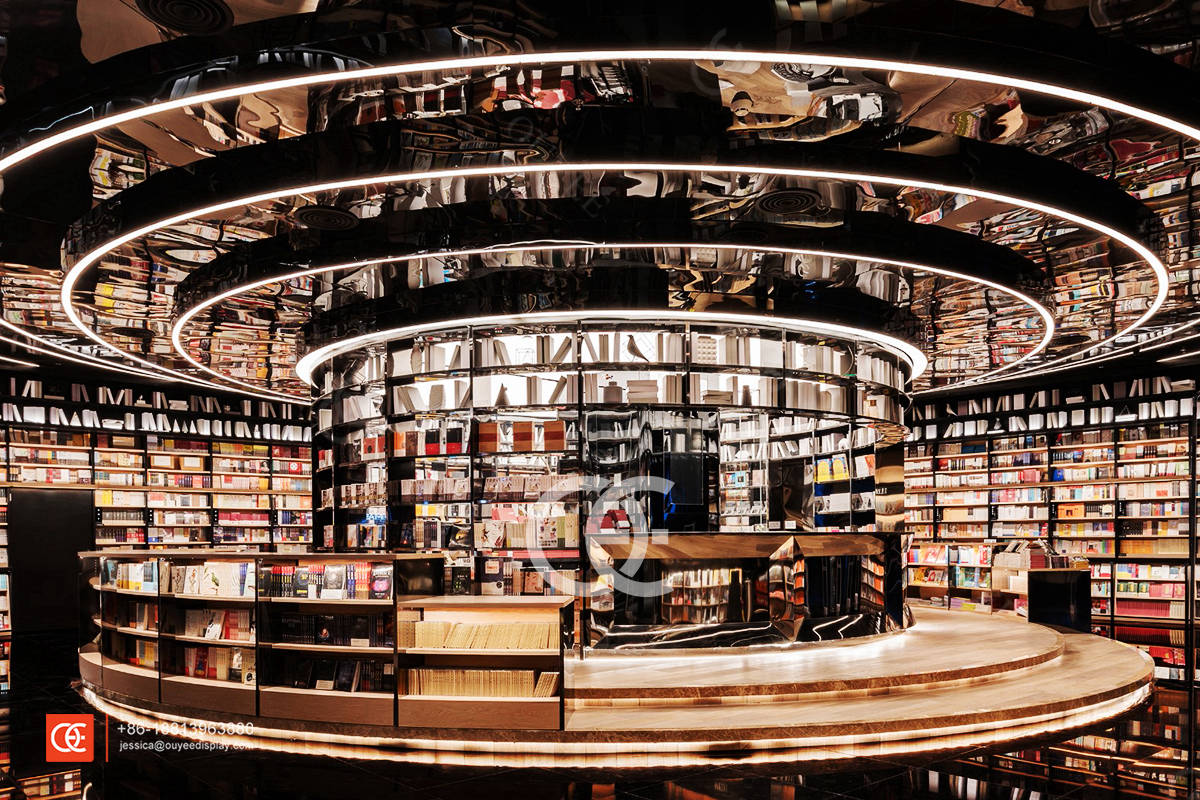 Commercial Books Shelf Book Displays Library Display