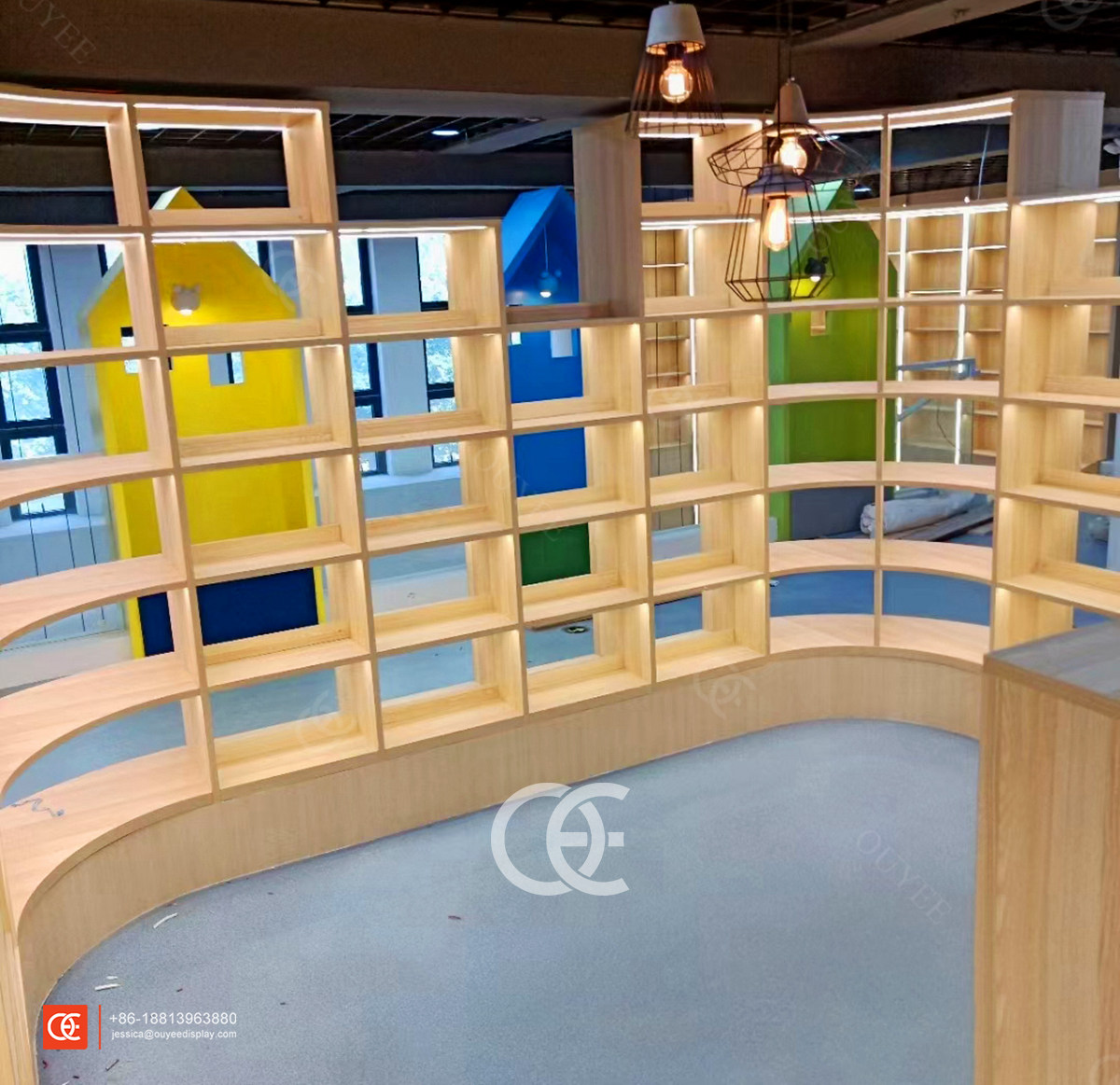 Modern Book Shelf Book Shelf Comic Book Rack With Cabinets