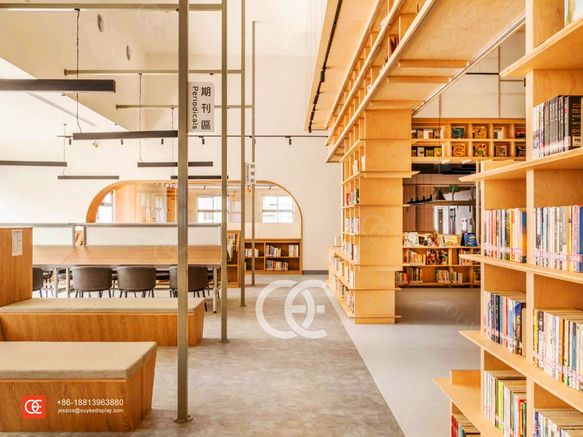 Modern Book Shelves Library Display Ideas For Libraries