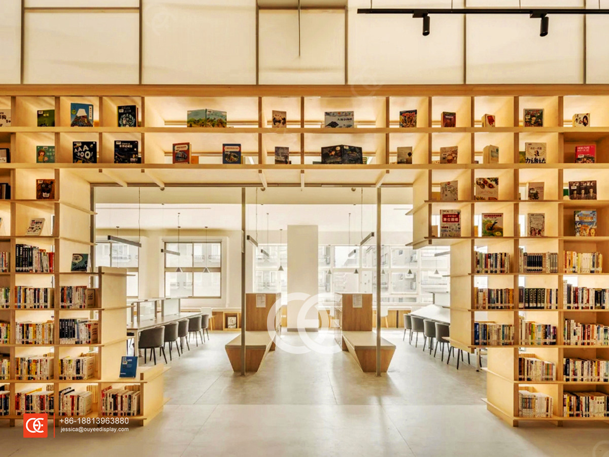 Modern Book Shelves Library Display Ideas For Libraries