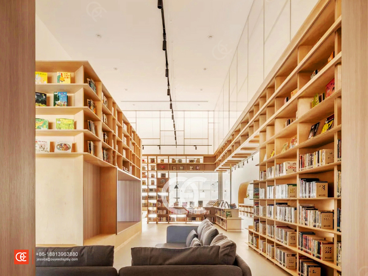 Modern Book Shelves Library Display Ideas For Libraries