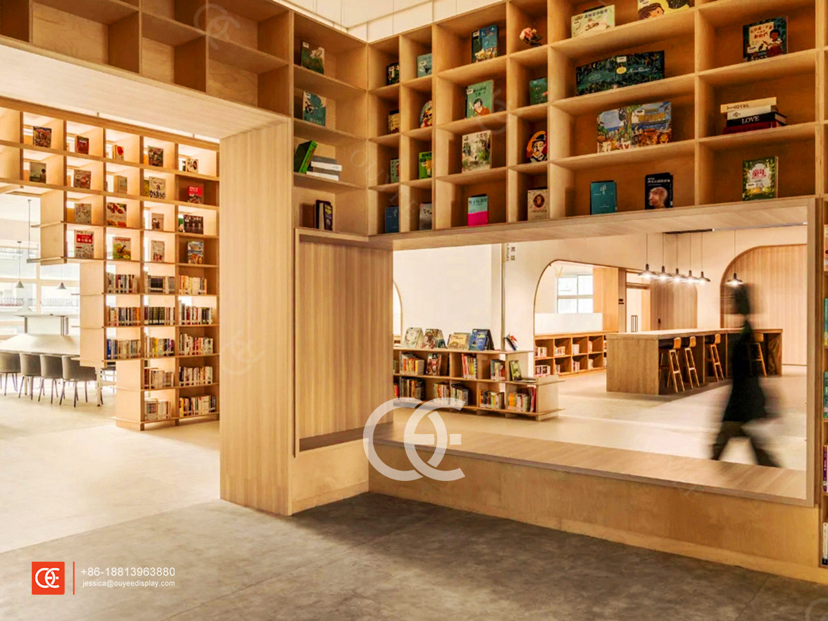 Modern Book Shelves Library Display Ideas For Libraries