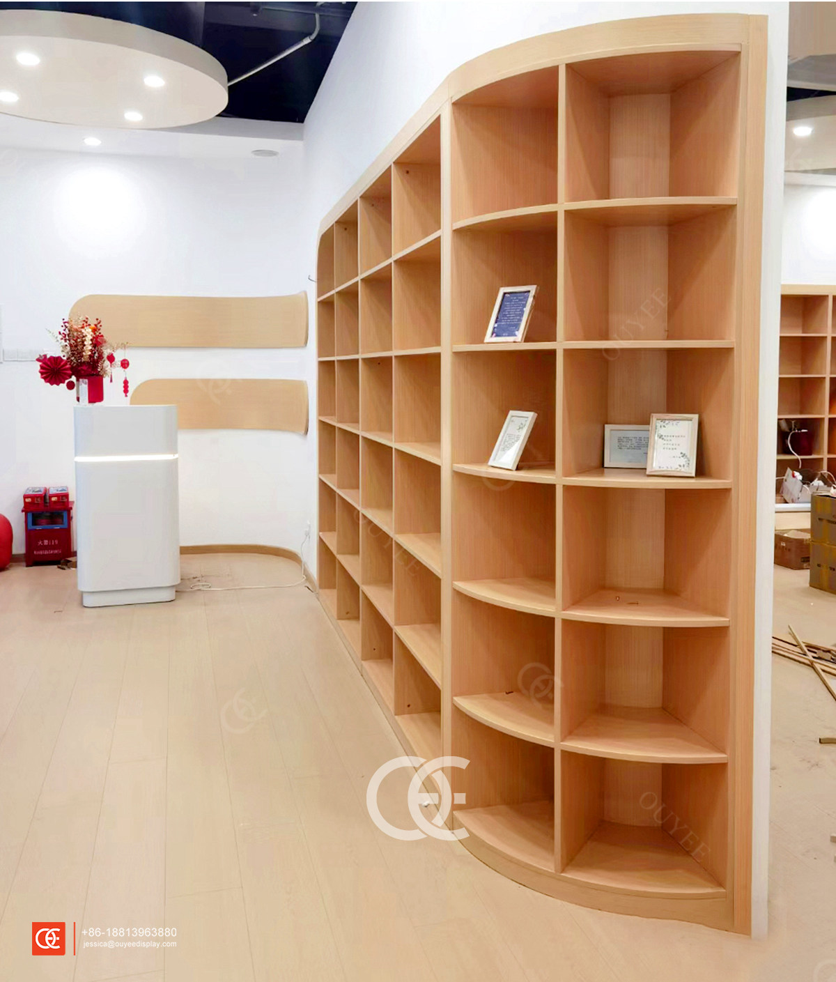 Simple Bookshelf Design Book Shelf Tree Library Displays