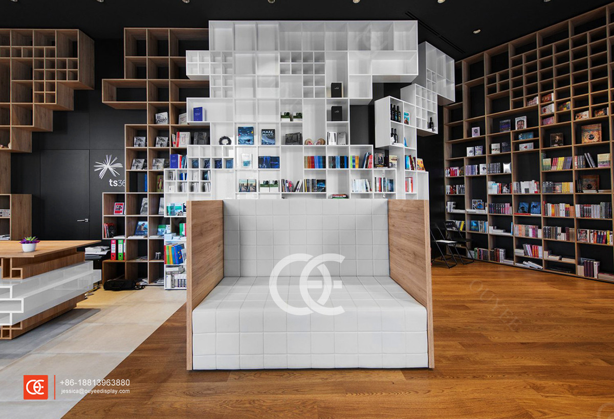 Trendy Modern Bookshelf Designs Library Book Shelf Display Ideas