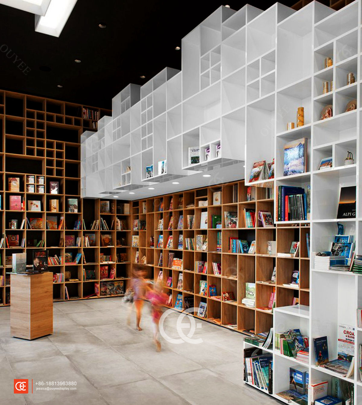 Trendy Modern Bookshelf Designs Library Book Shelf Display Ideas