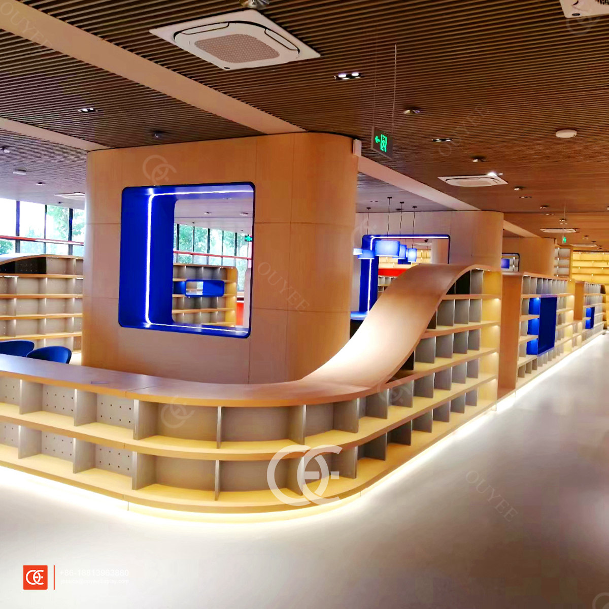 Wooden Book Cabinet Designs Comic Book Display Custom Book Shelves