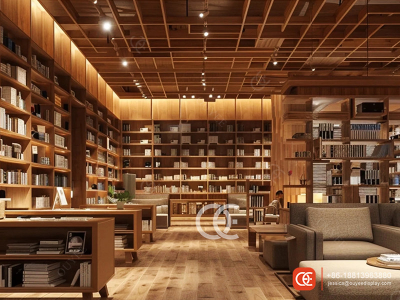 Book Cabinet Display Bookshelf Tall Book Cabinet