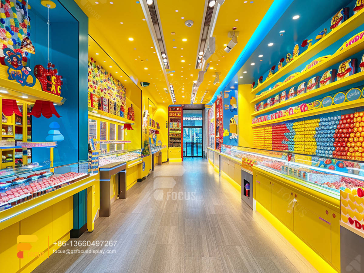 Snack Racks Display Candy Store Fixtures Sweets Shop