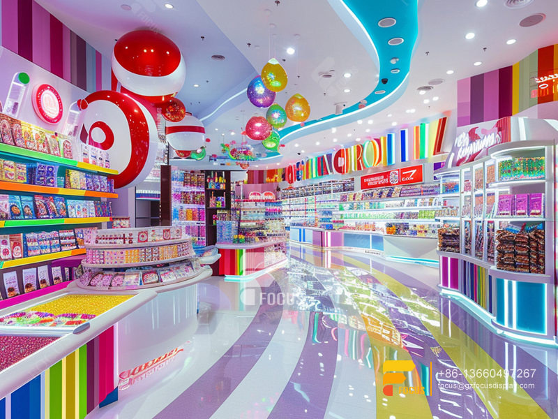 Glass Candy Display Case Sweet Shop Designs Chocolate Cabinet