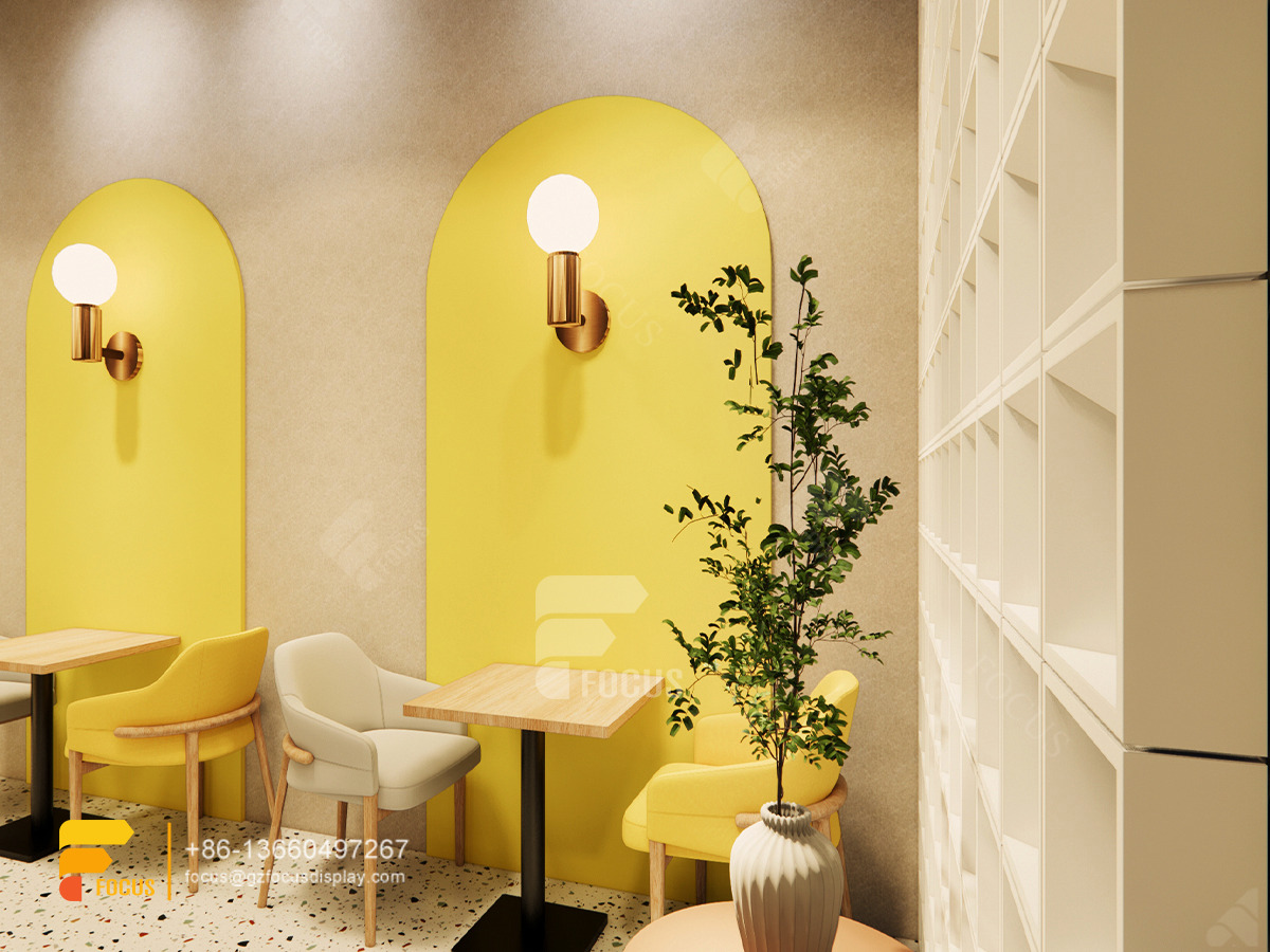 Cafe Shop Interior Design Coffee Shop Display Shelving Milk Tea Shop Design