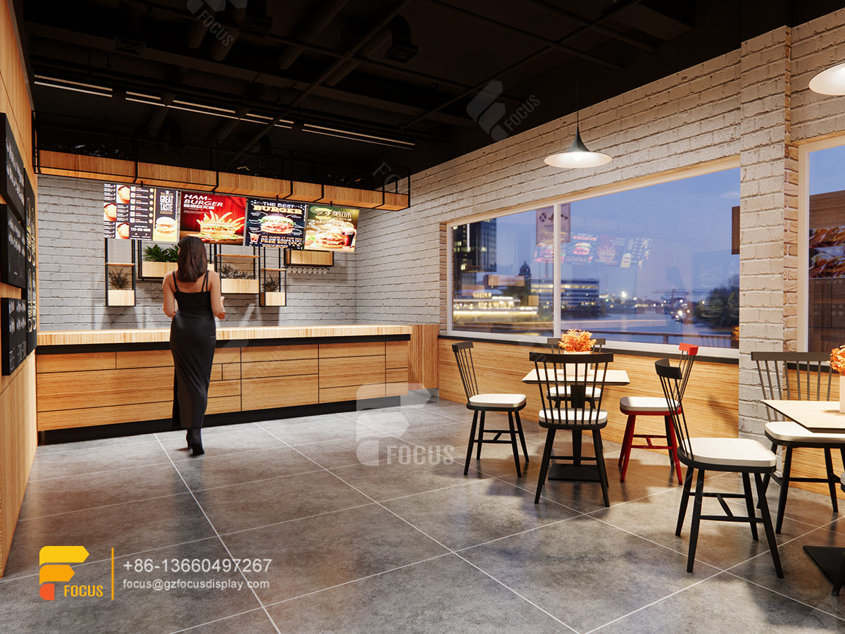 Coffee Cafe Interior Design Coffee Counter Bar Milk Tea Layout Design