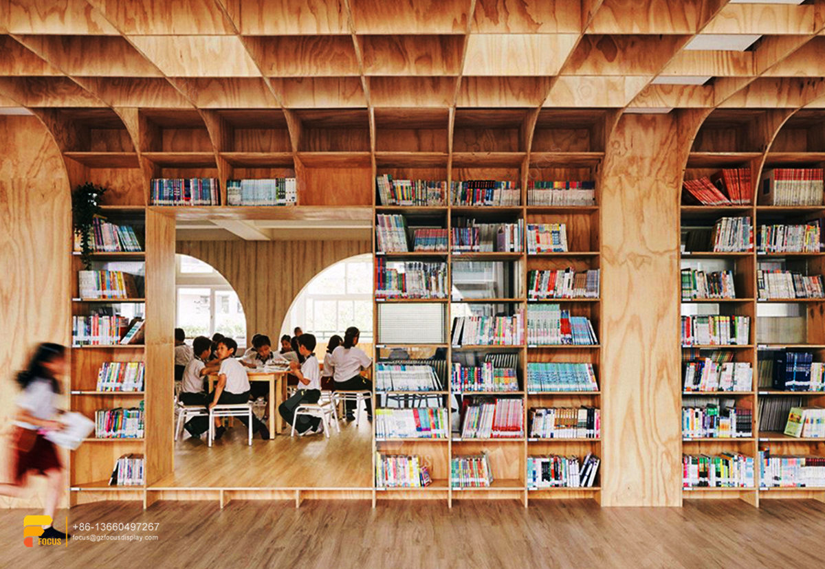 Bookshop Design Display Ideas Library Books Display