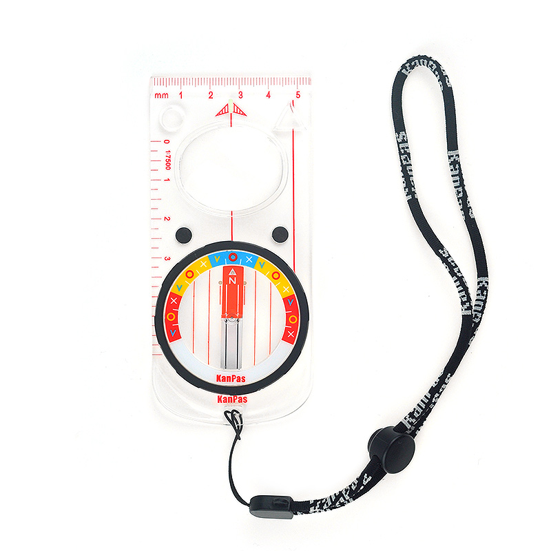KANPAS baseplate compass with magnifier for orienteering elite competition