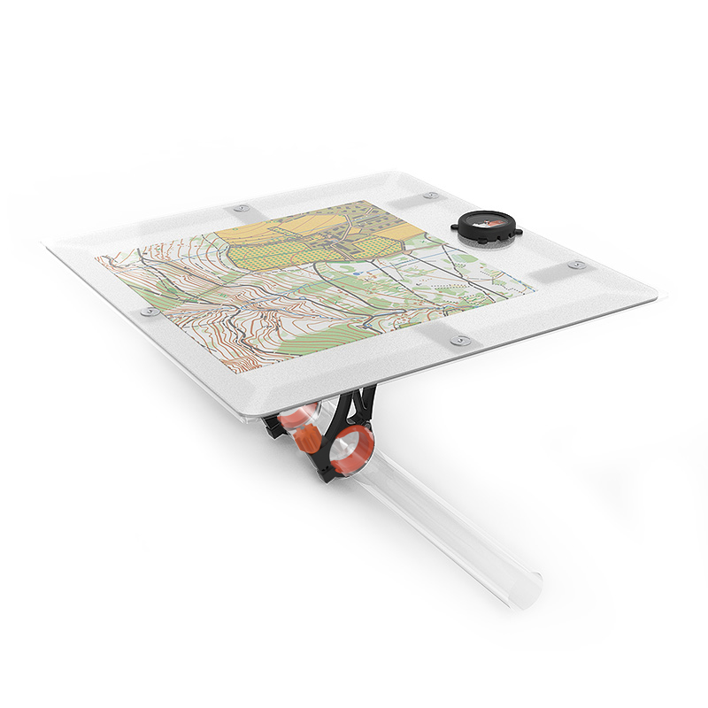 KANPAS MTBO compass with map board