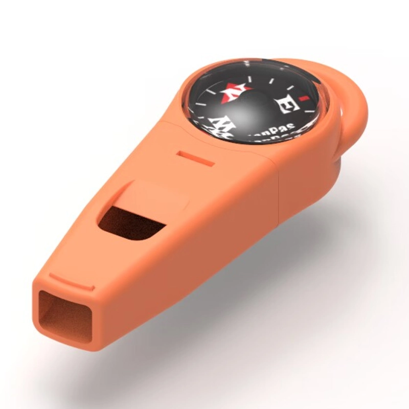 KANPAS high pitch whistle with mini professional compass #TW-14-S