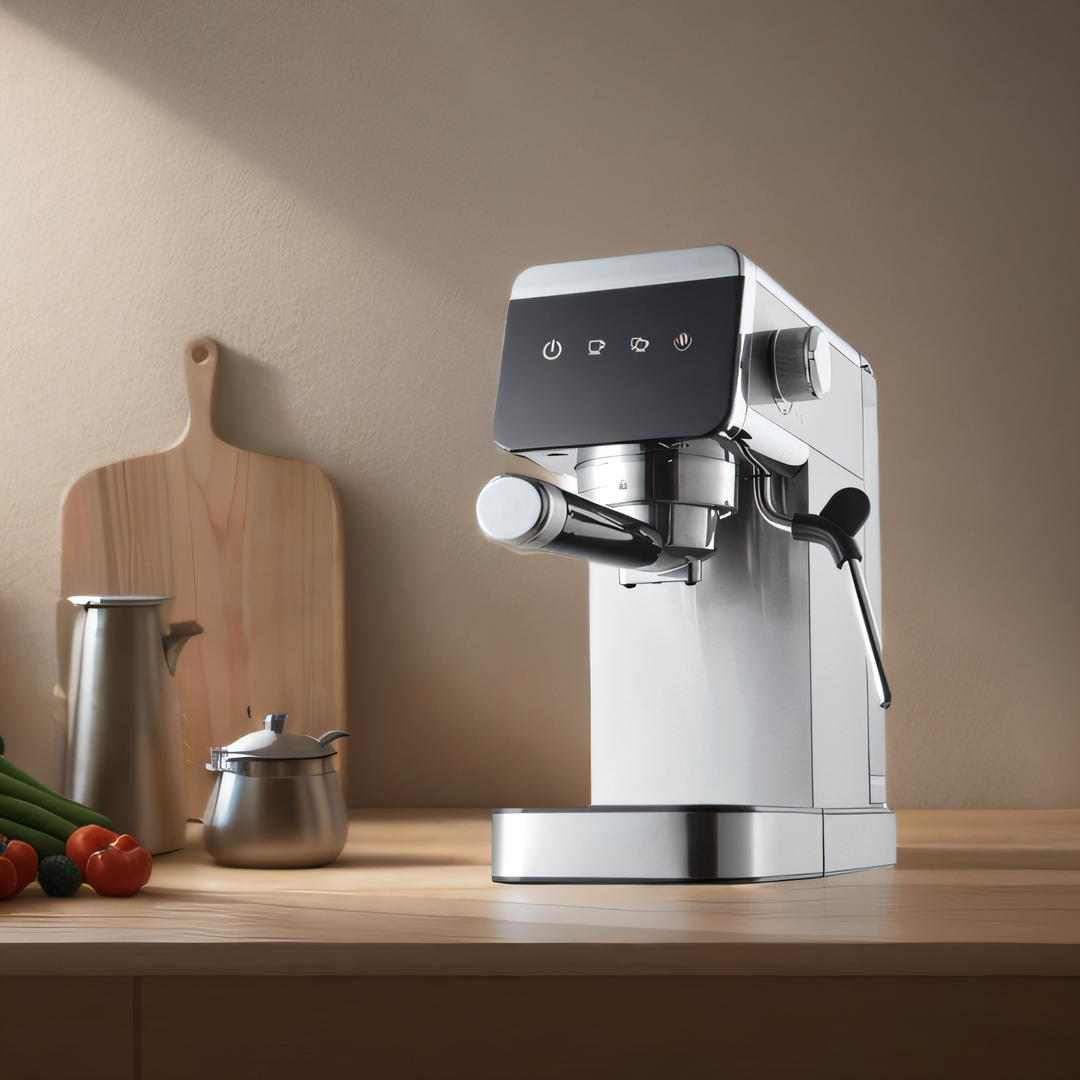 15 Bar Pump Pressure Espresso Coffee Machines With Powerful Milk Wand ...