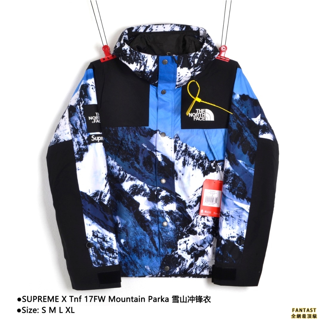 SUPREME X Tnf 17FW Mountain Parka 雪山衝鋒衣