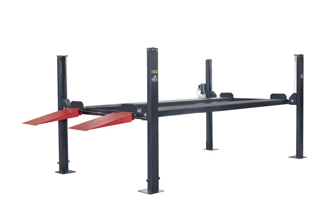 SELA Industrial 9,000 lbs Four Post Car Lift