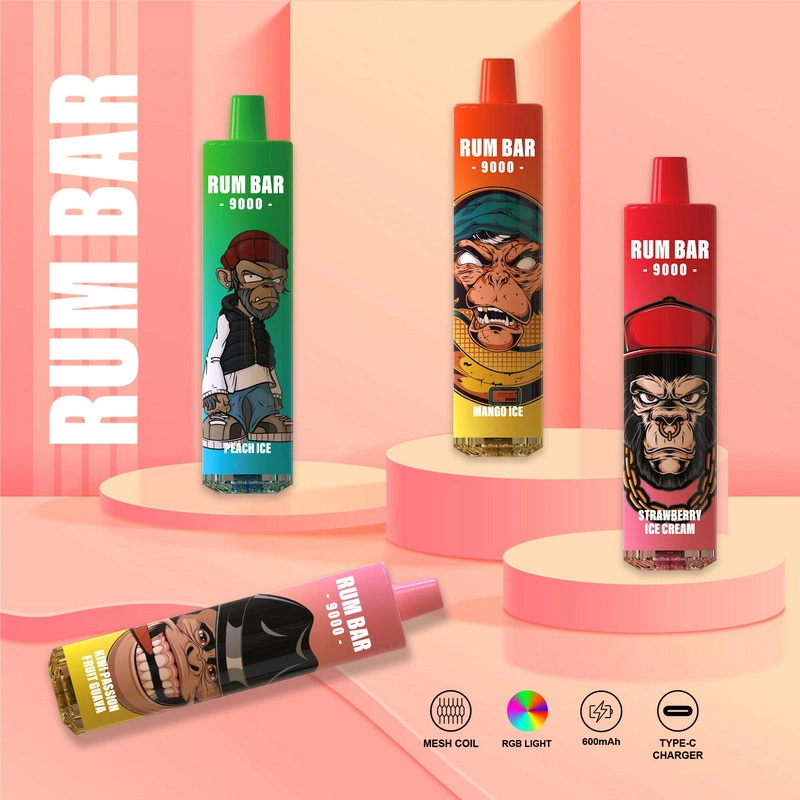QST Rum Bar 9000 Puffs Wholesale Disposable Electronic Cigarette 18ML ...