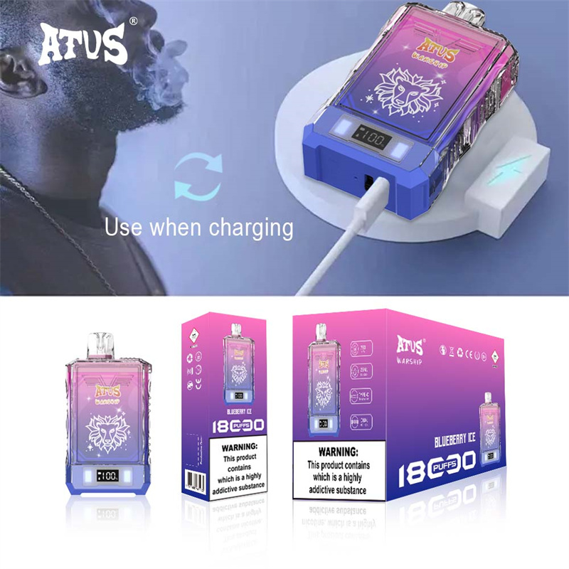 ATVS Warship 18000 Puffs Smart Screen Wholesale Disposable Vape Pod ...