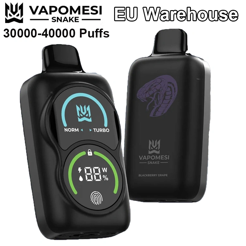 Vapomesi Snake 40000 40K Puffs Double Screen Disposable Vape EU Warehouse