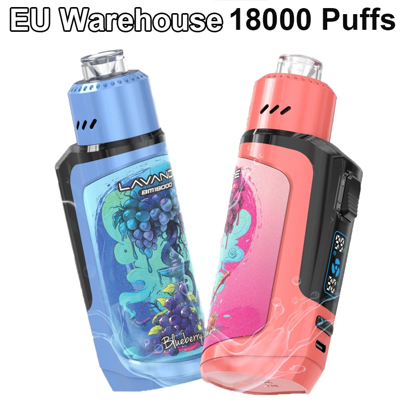 Lavande BM 18000 18K Puffs Smart Screen Disposable Vape EU Warehouse