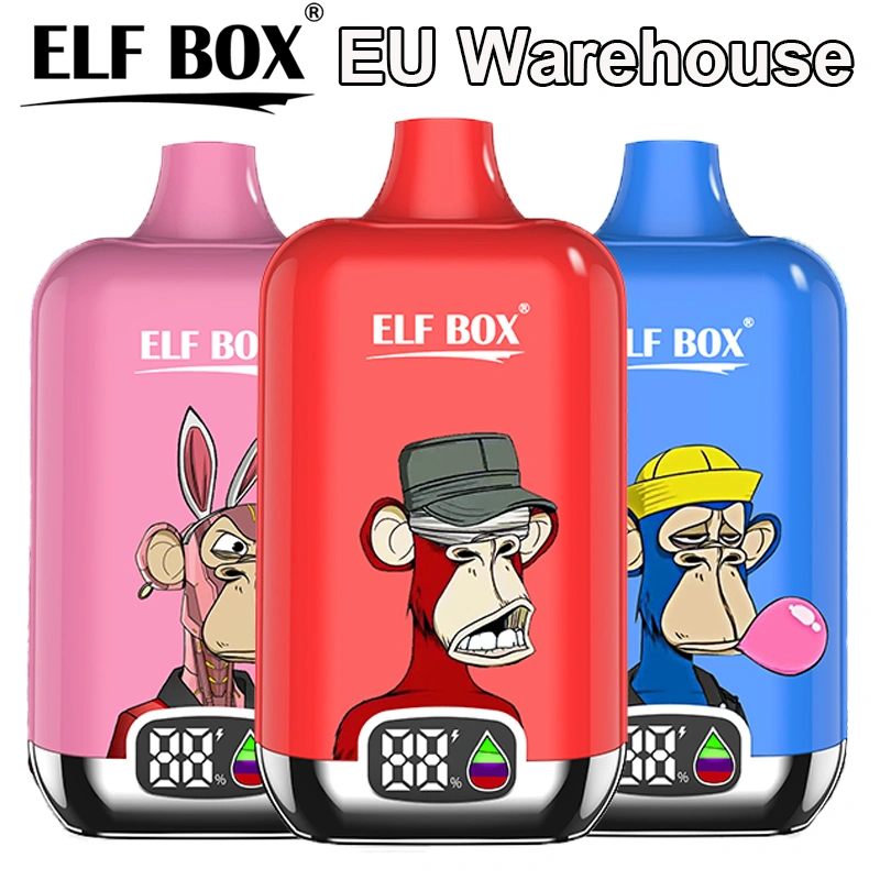 Elf Box Digital Box 12000 12K Puffs Smart Screen Disposable Vape EU ...