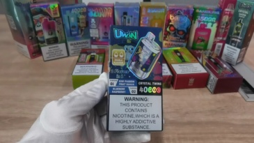 Uwin Twins Crystal 40000 Puffs Double Flavors Smart Screen Wholesale ...