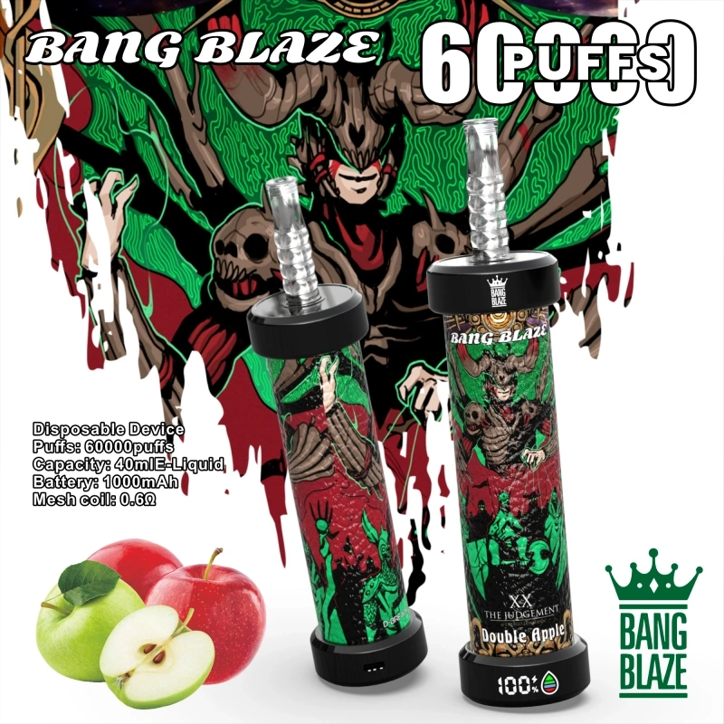 Bang Blaze 60000 60K Puffs Shisha Flavors Smart Screen Vape Disposable ...