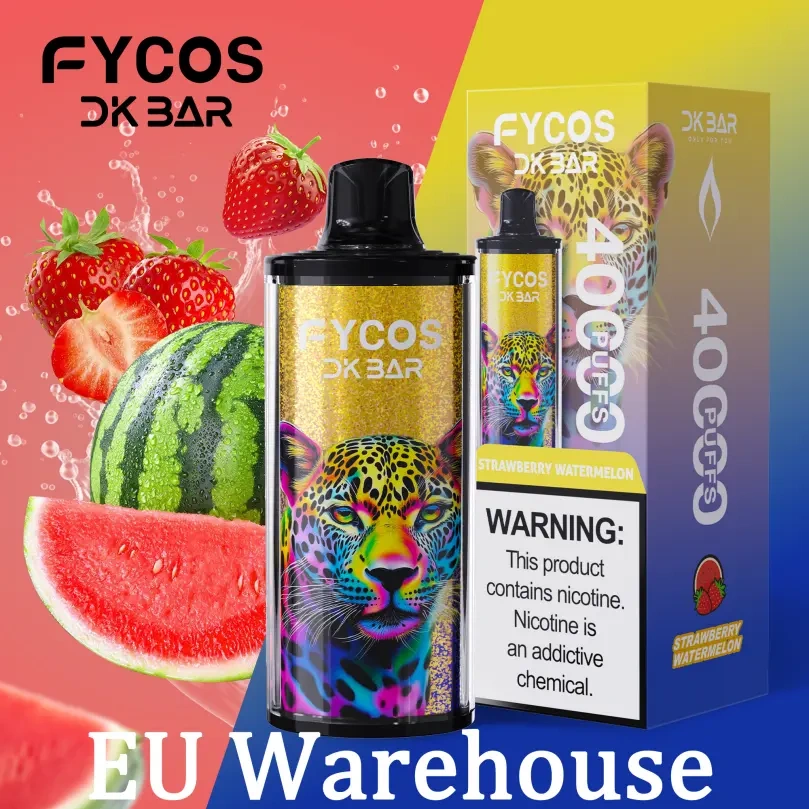 Fycos 40000 40K Puffs Crystal Disposable Vape DK Bar Shop EU Warehouse