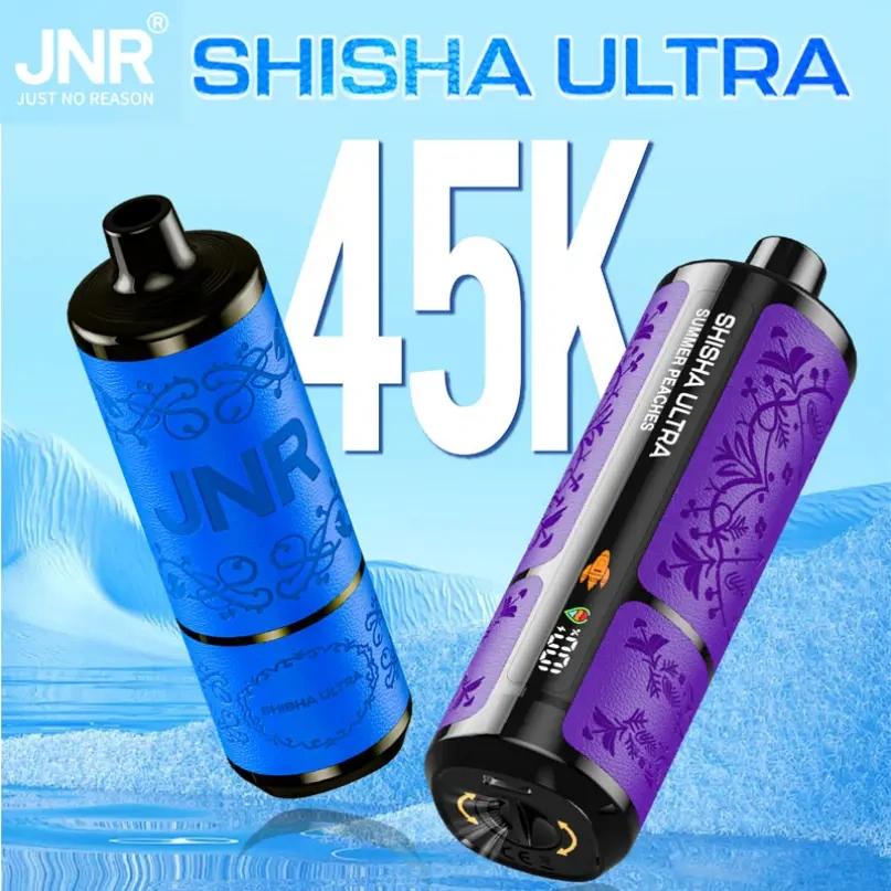 JNR Shisha 45K 45000 Puffs Ultra Rechargeable Disposable Vape Factory ...