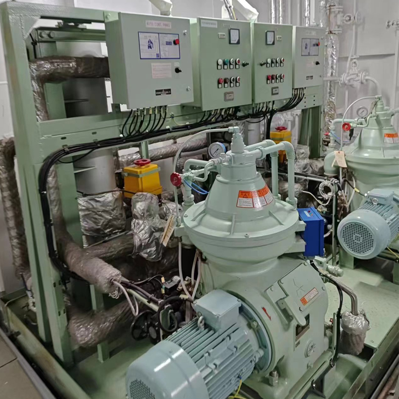 Marine three-phase induction motor purifier oil separator