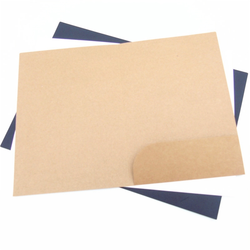 A4/A5 Kraft Paper Single Insert File Folder