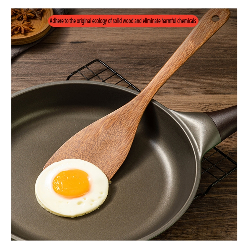 Wooden Rounded Spatula