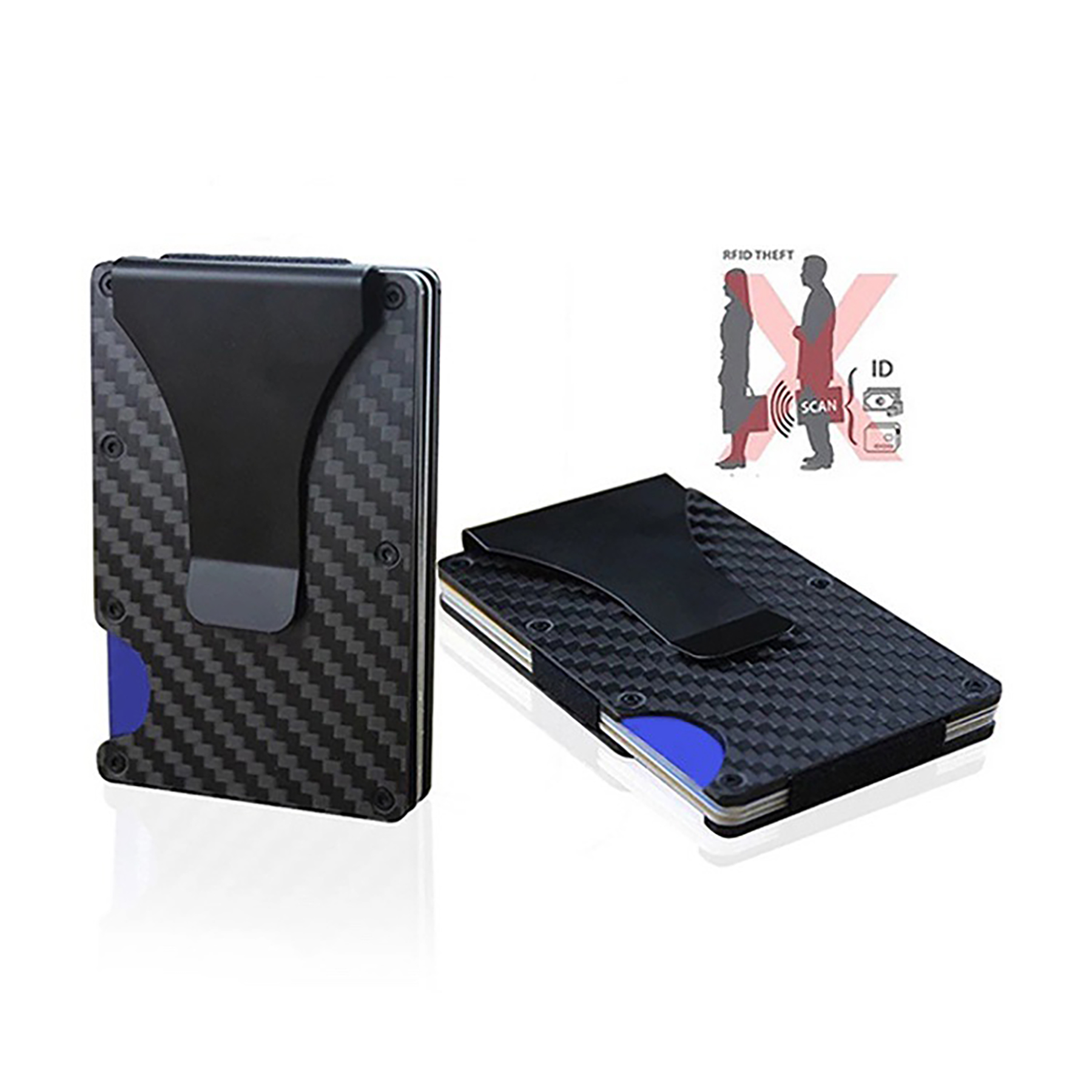 Carbon Fiber Minimalist Wallet for Men