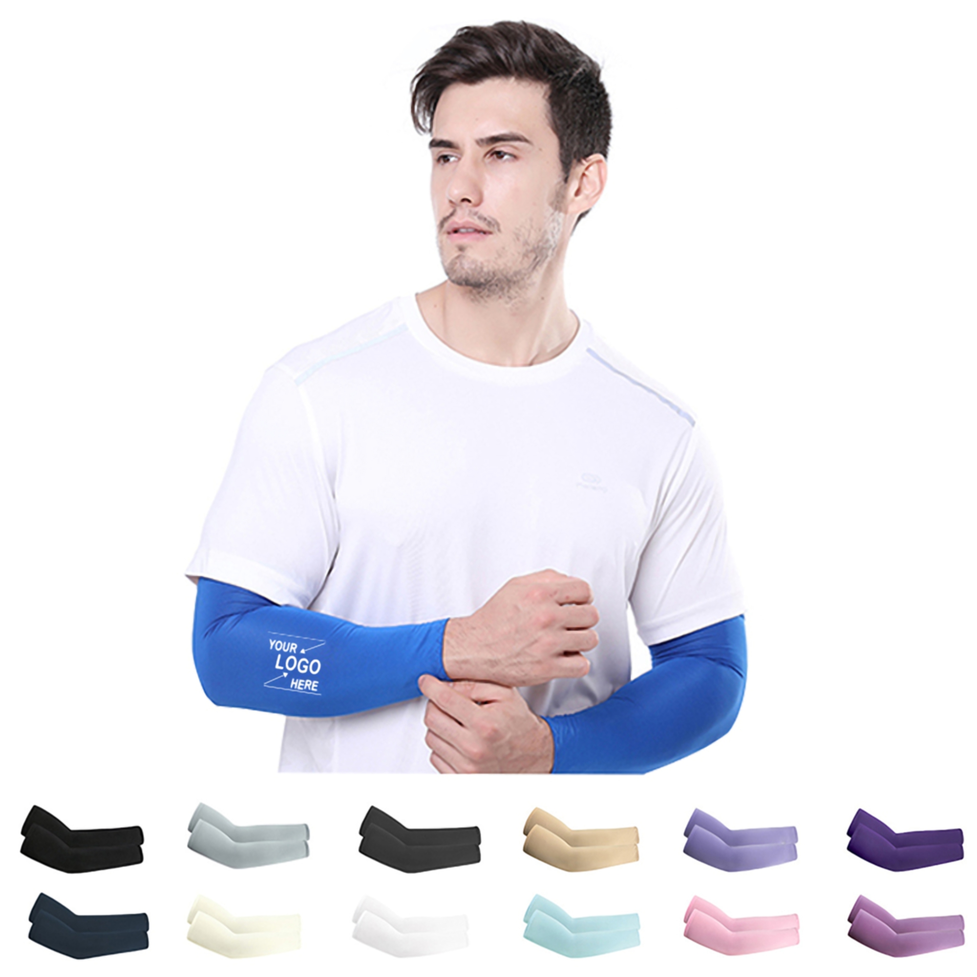Compression Cooling Arm Sleeves