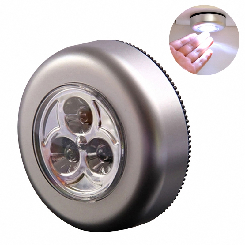 3-LED Soft-Touch Induction Lamp